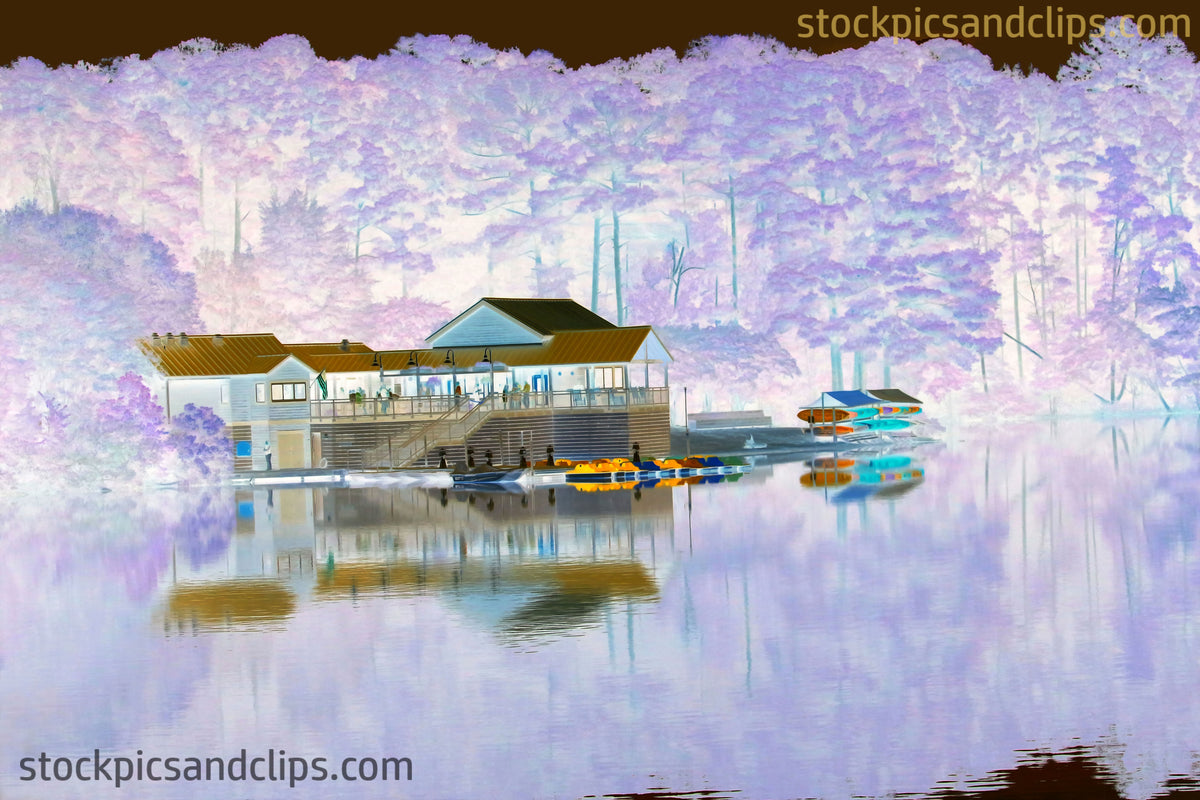 The Boathouse Inverted – StockPicsAndClips